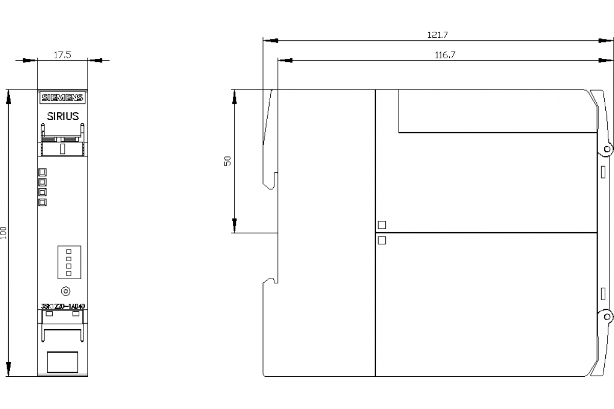 3SK1220-1AB40 - Siemens цена, документация - datasheet